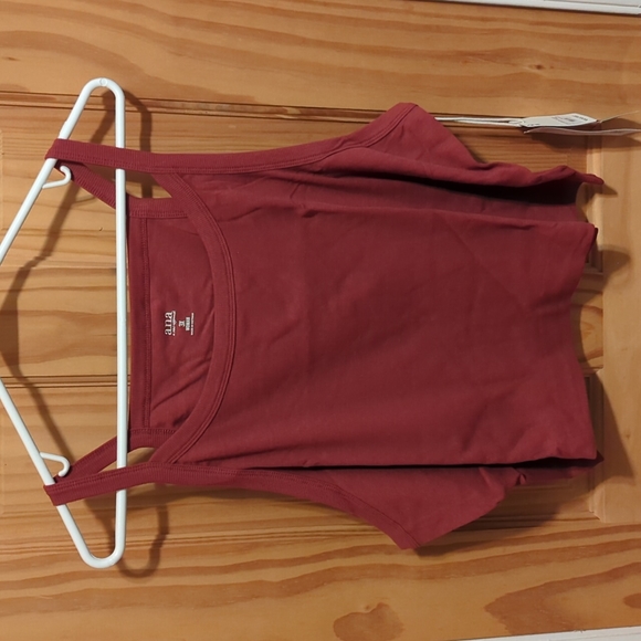 a.n.a | Tops | Ana Crop Tank Burnt Russet | Poshmark